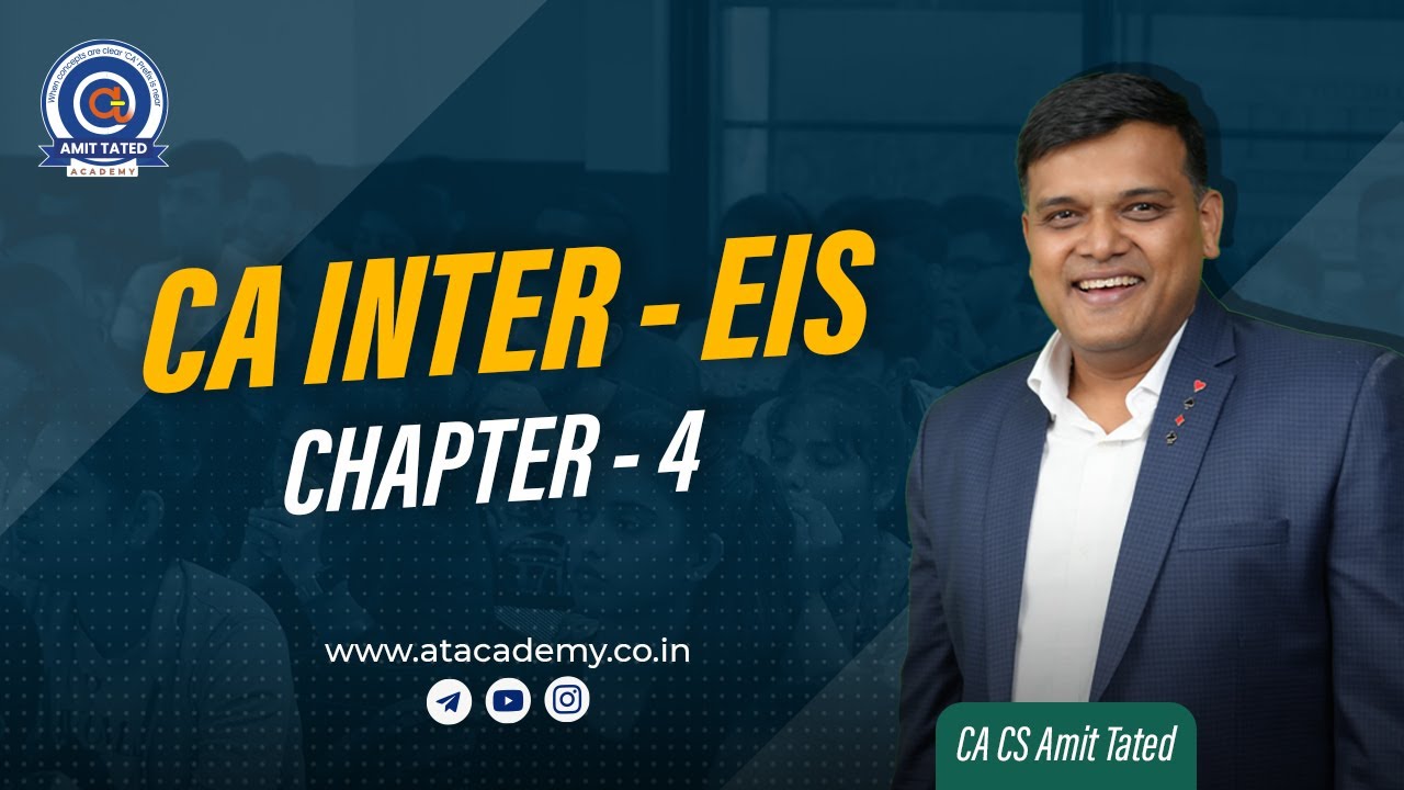 CA INTER - EIS | CHAPTER- 4B | BLOCK CHAIN | By CA CS AMIT TATED - YouTube