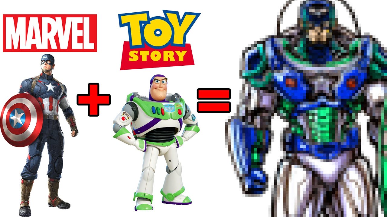 AVENGERS + TOY STORY? Character FUSION! - YouTube