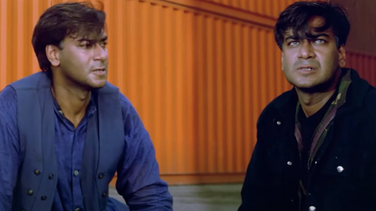 Ajay Devgan Double Role Action Scene | हिंदुस्तान की कसम | Amitabh ...