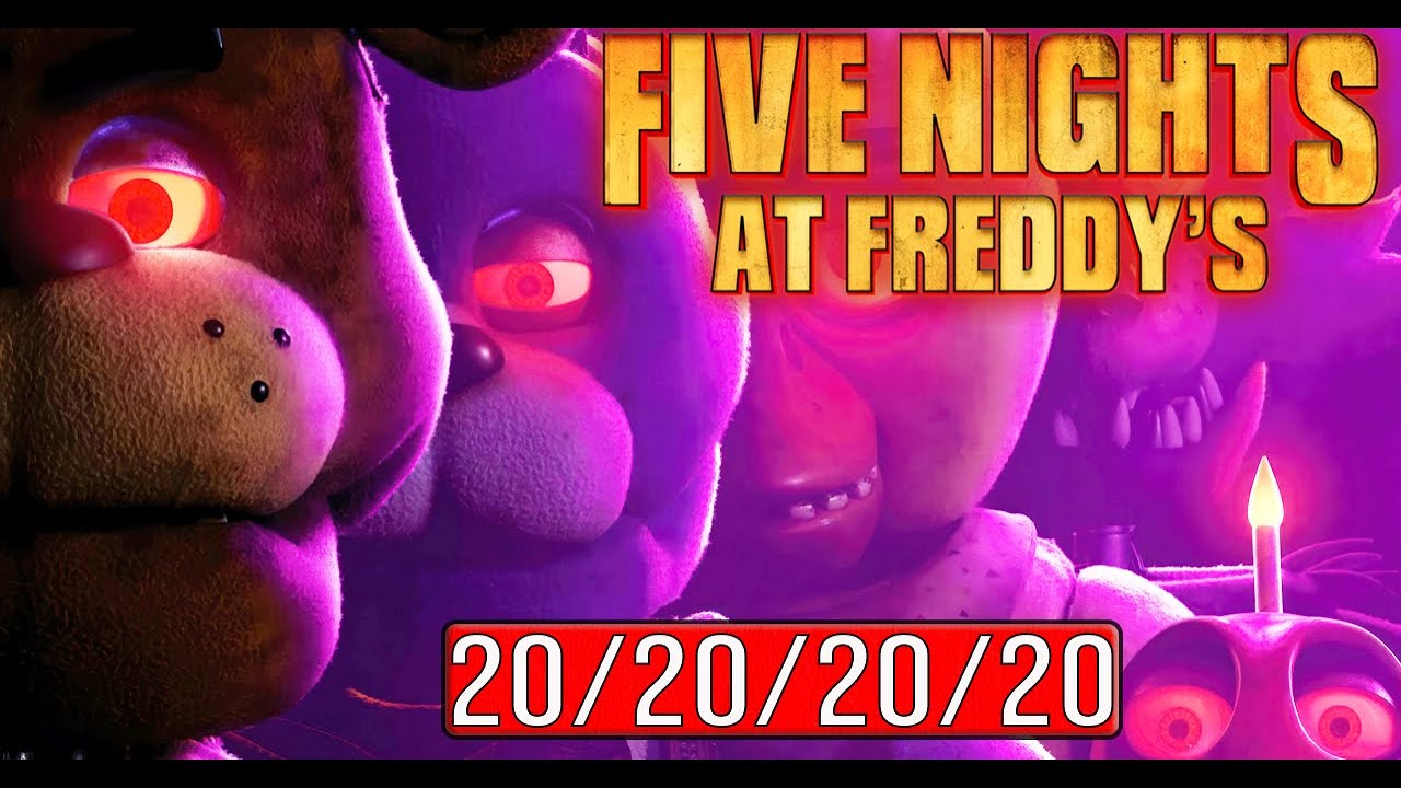 FIVE NIGHTS AT FREDDY'S 20/20/20/20 Mode Night 7 FNAF 1 - YouTube