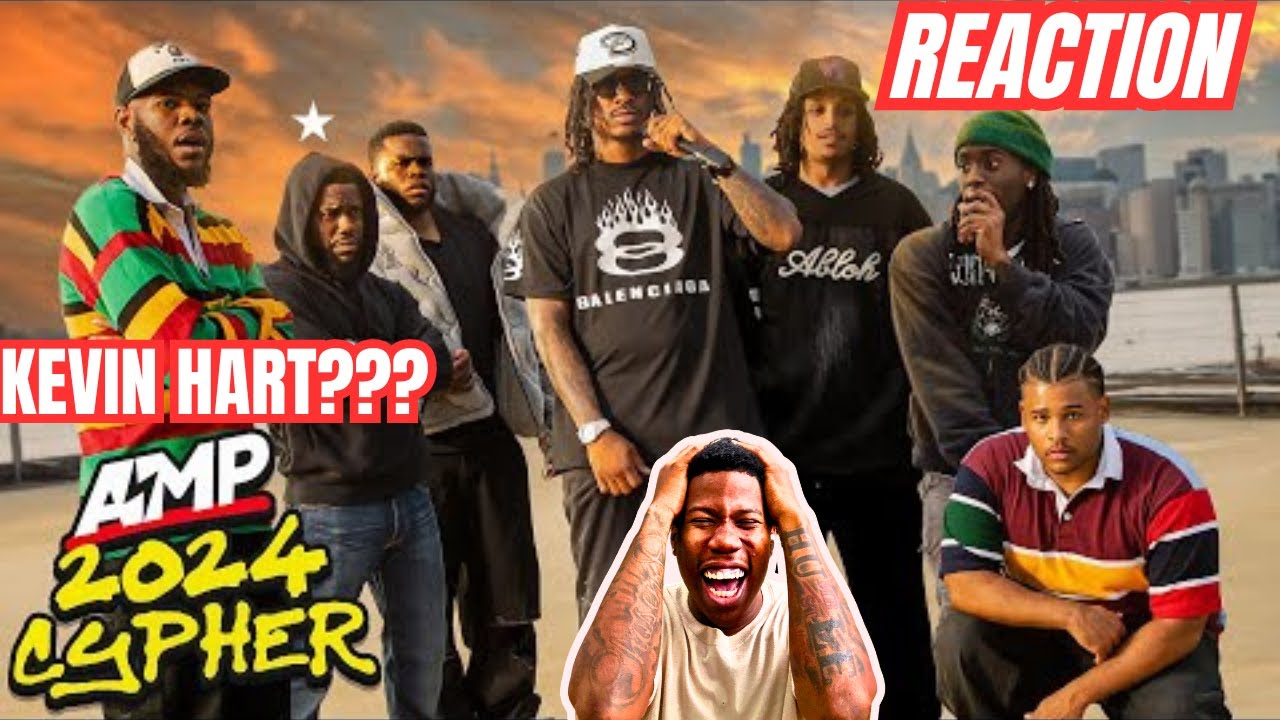 KEVIN HART RAPPING NOW?? Viral Chris reacts to the 2024 AMP Cypher ...