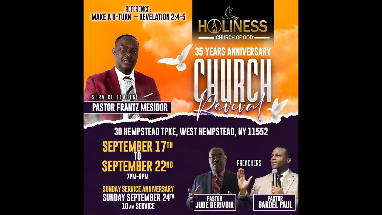 HCOG: 35th Anniversary revival 2nd night - YouTube