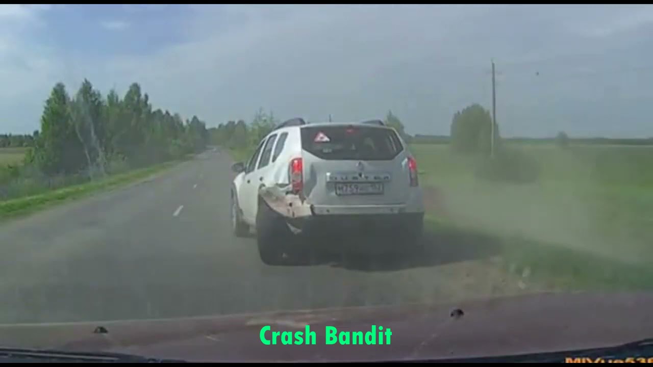wild car crash - YouTube