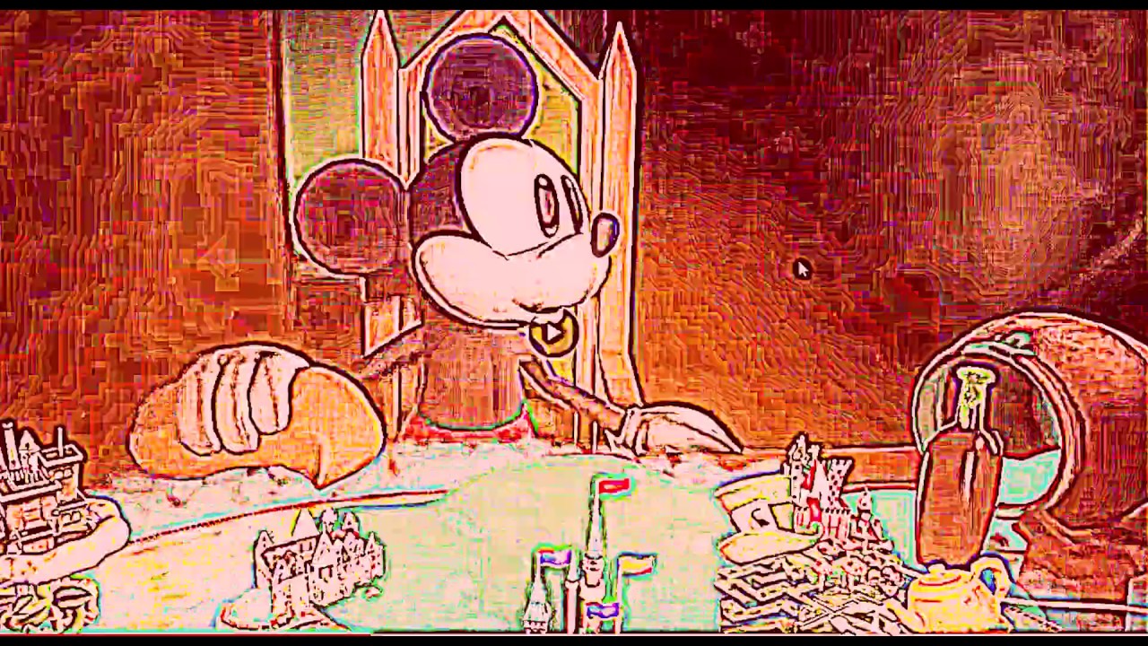 Confused mickey boosted - YouTube