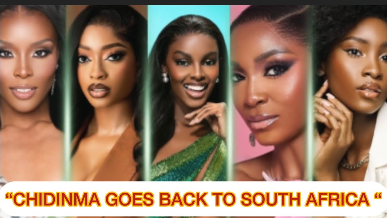 “CHIDINMA ADETSHINA RETURNS TO SOUTH AFRICA TO FINISH HER EDUCATION ...