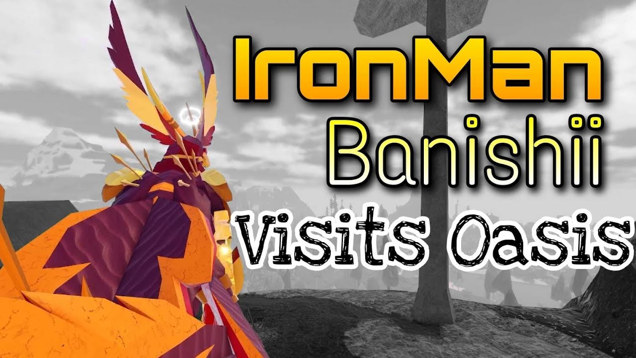 IRON MAN Banishii KOS (attempt) | Creatures of Sonaria - YouTube