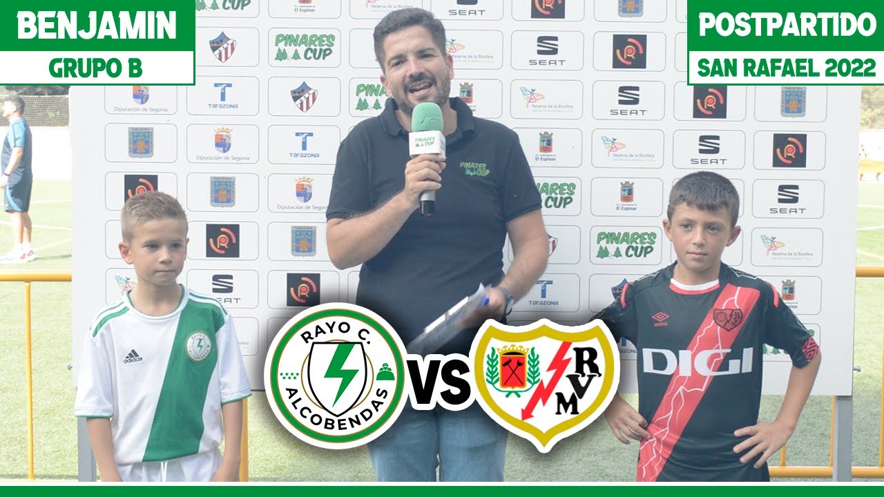 POST | Rayo Alcobendas 1-2 Rayo Vallecano | Benjamín | Grupo B - YouTube
