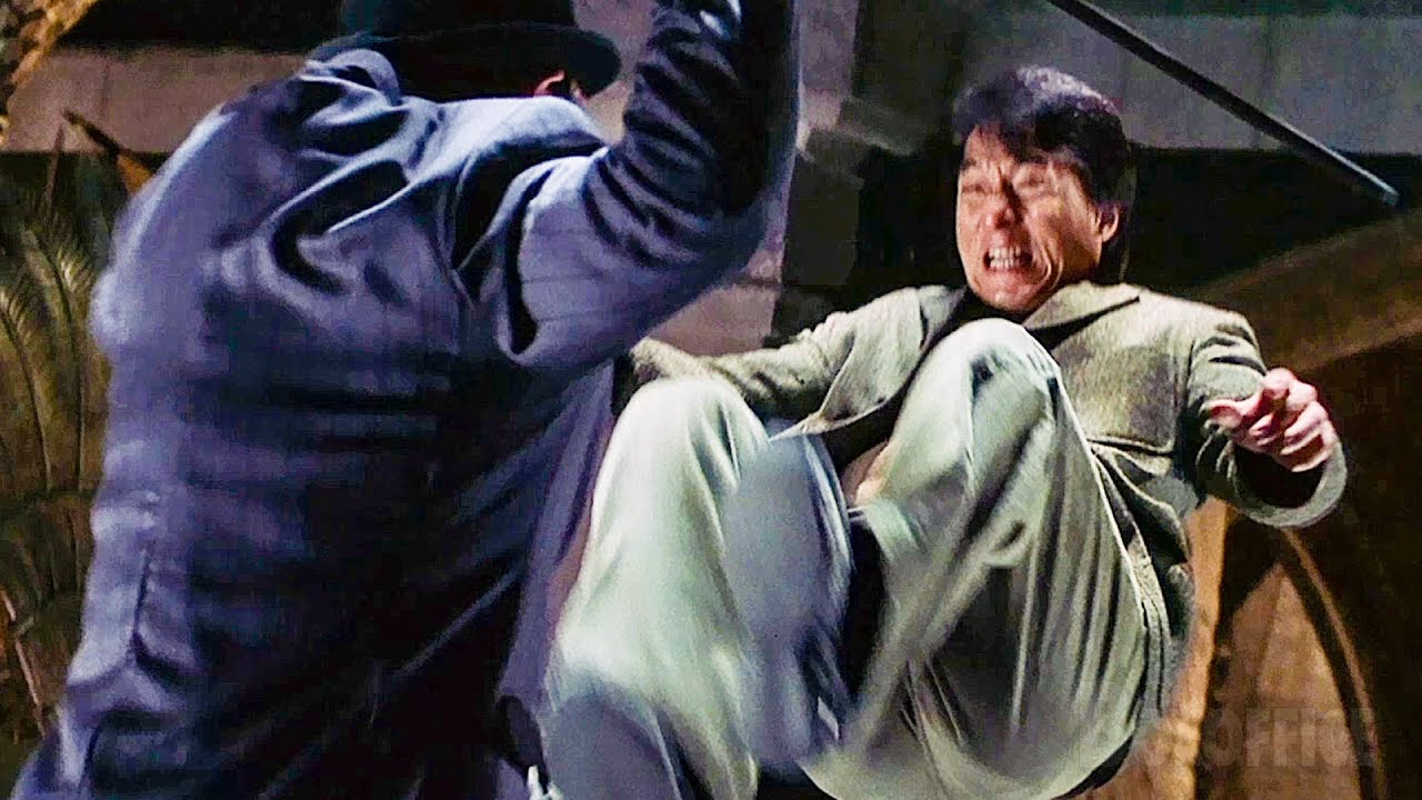 Jackie Chan vs. el Dragón | Pelea final completa | El Poder Del ...