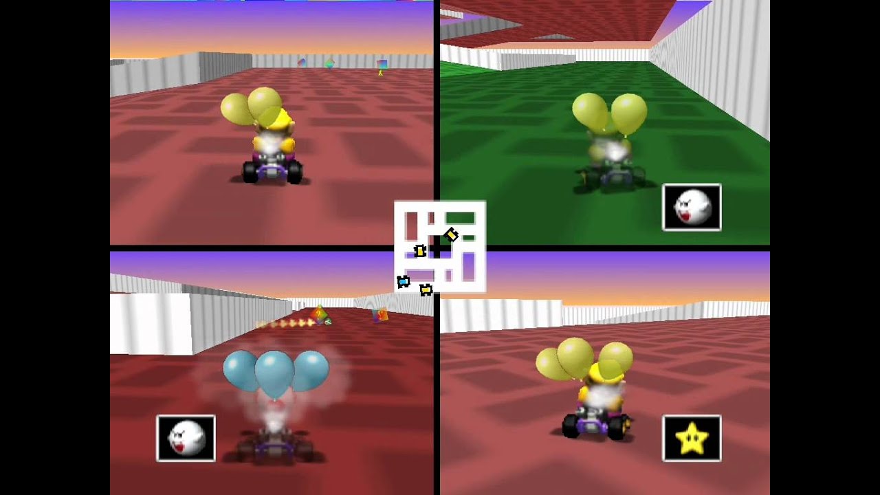 Mario Kart 64 Netplay Battle: Double Deck round 4 - YouTube