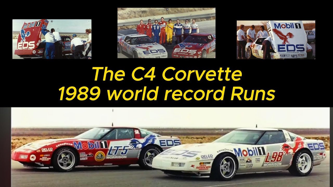 C4 Corvette Speed Records - YouTube