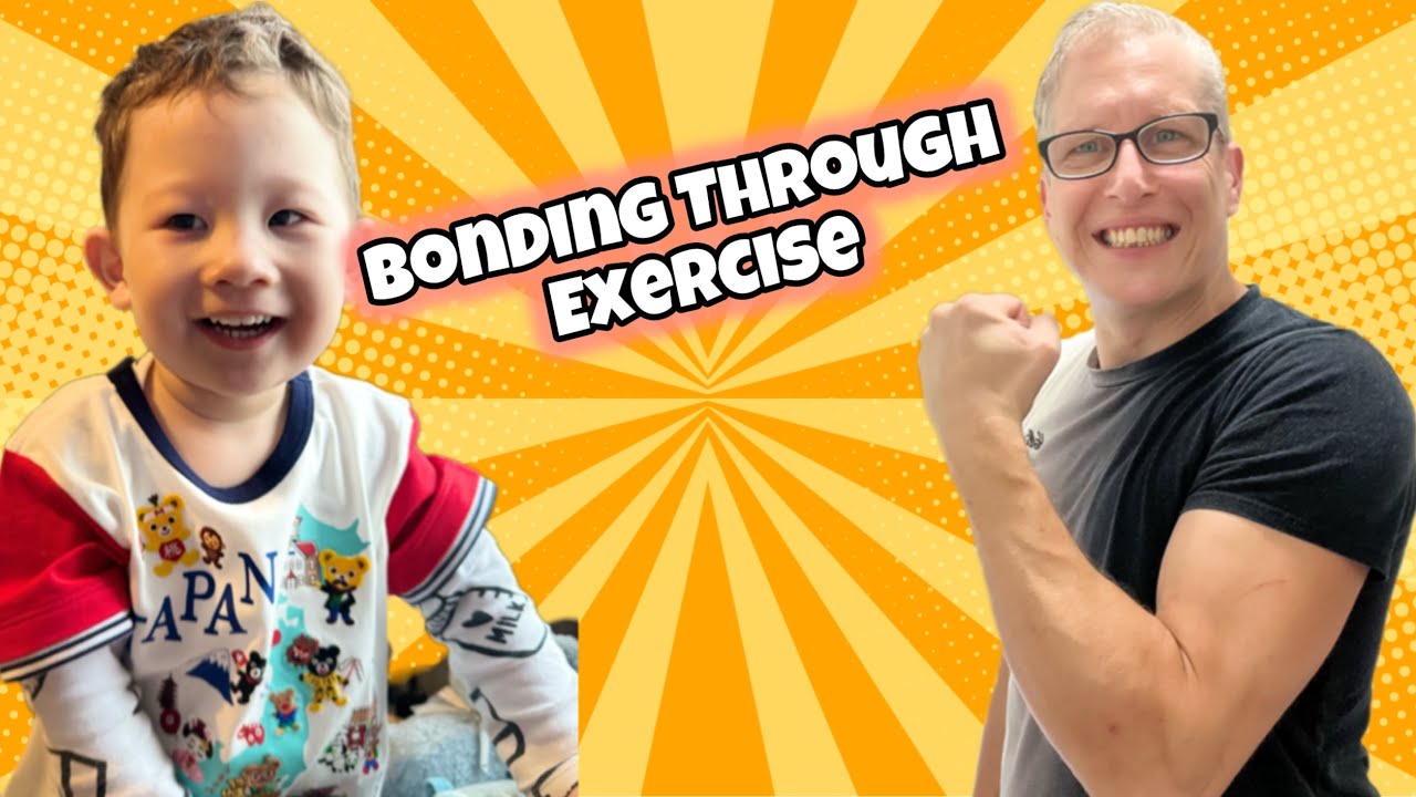 Fitness Fun & Learning: Dad and Toddler’s Morning Workout Adventure! - YouTube