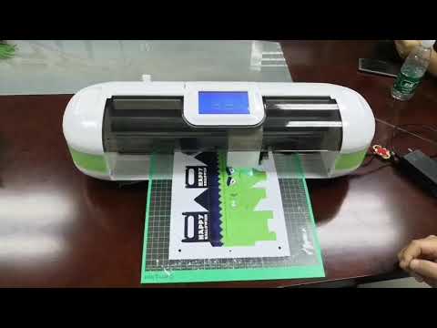 MYCUT MINI CUTTER ( cutting plotter )to make craft box - YouTube