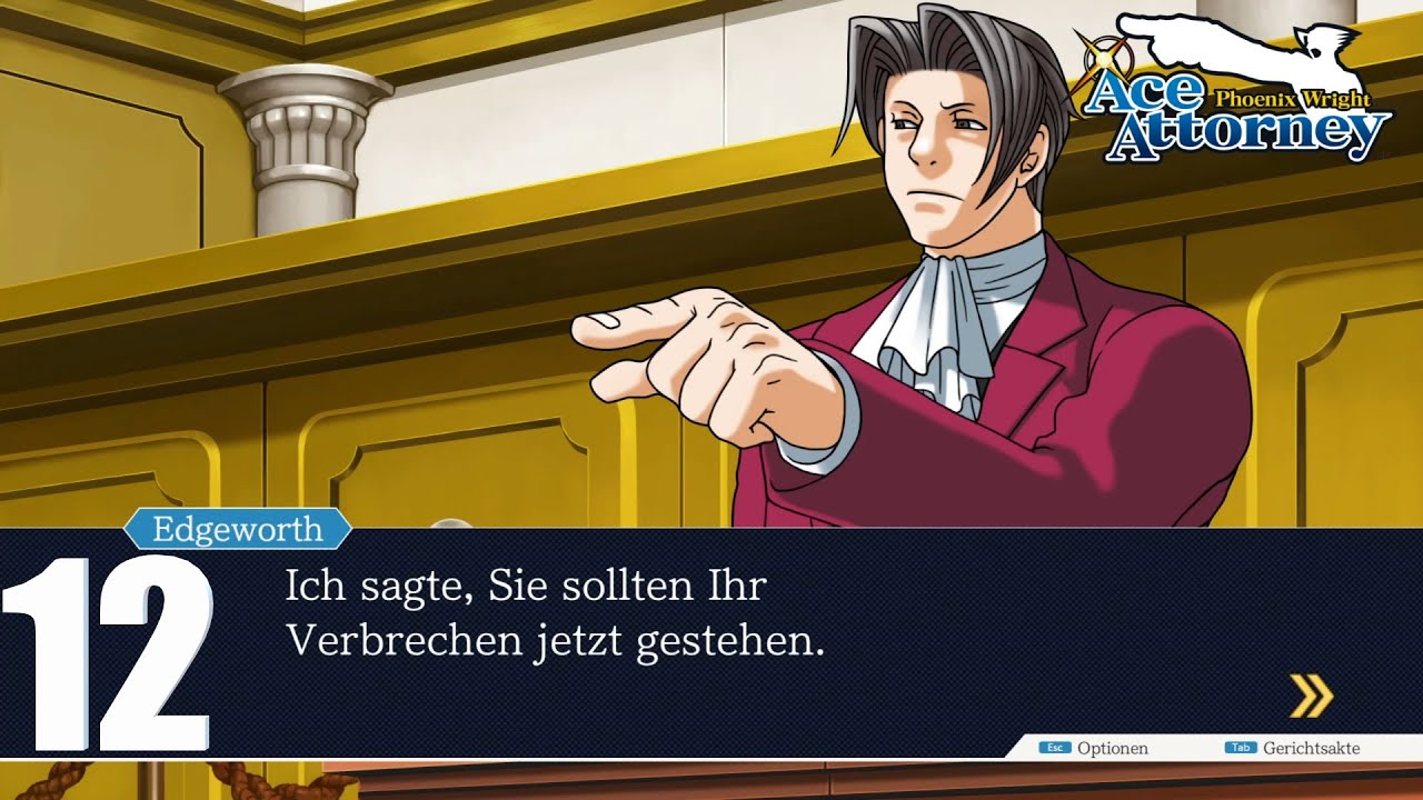 Ace Attorney: Phoenix Wright #12- Schlucken Sie's runter, wir sind fast ...