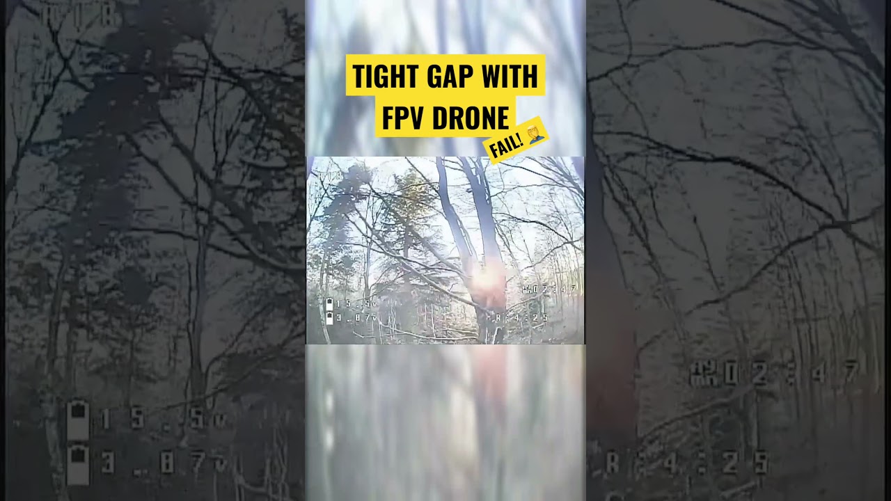 Nearly SO SICK! Tight Gap With FPV Drone FAIL #shorts #fpv #drone #racing Realtime YouTube Live ...