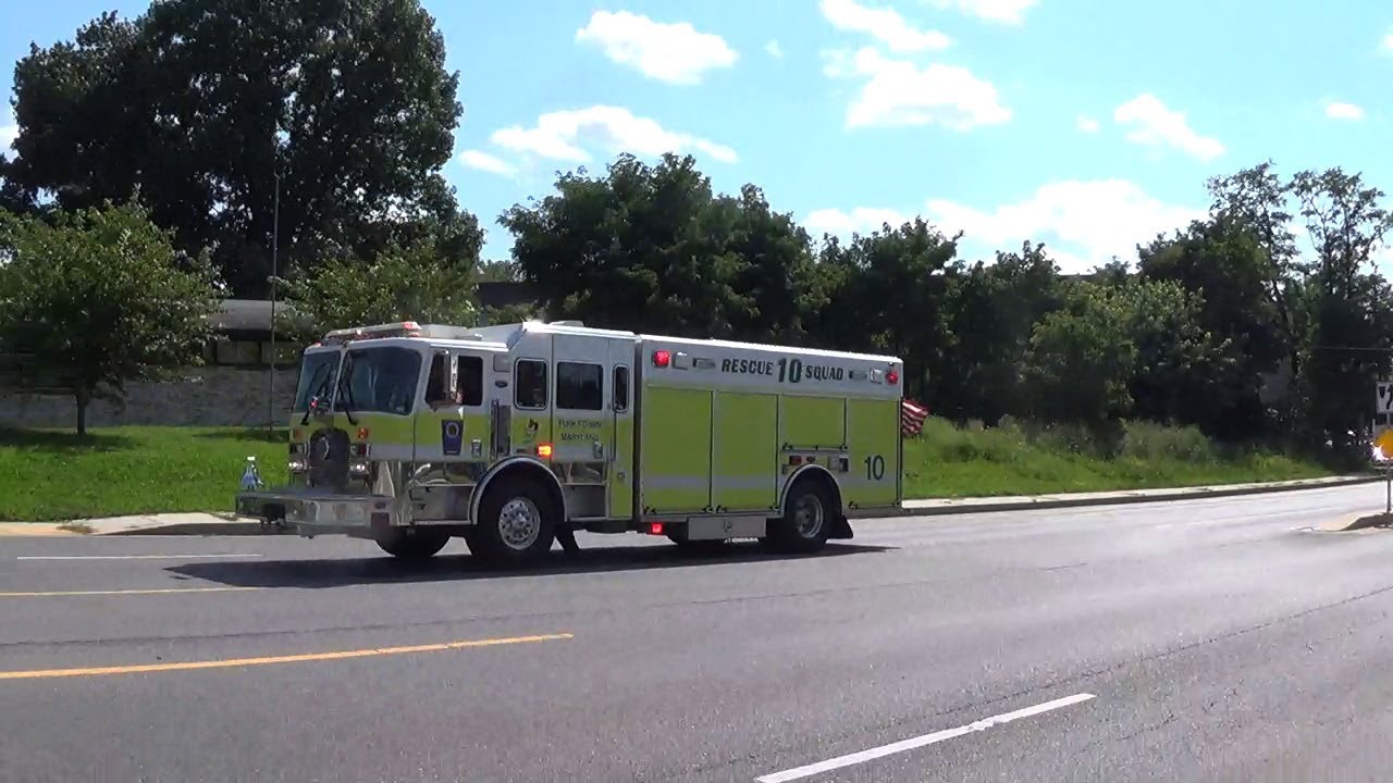 Funkstown Rescue Squad 10 Responding - YouTube