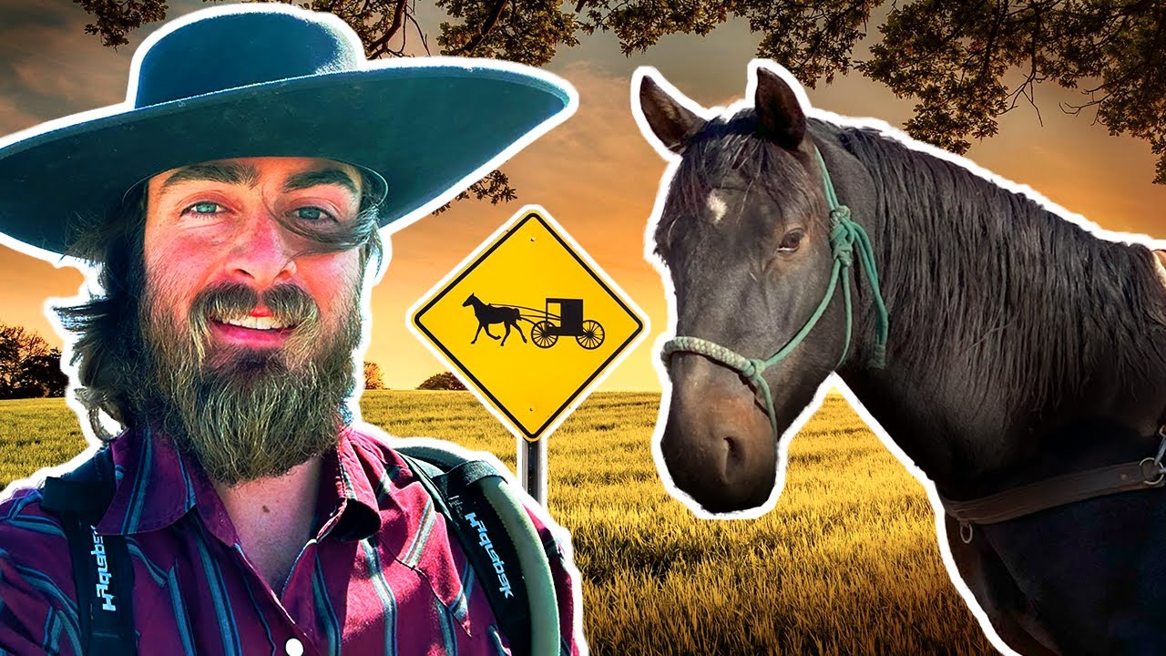 We Found Amish Country! – Week 25 of Horseback Riding Across USA - YouTube