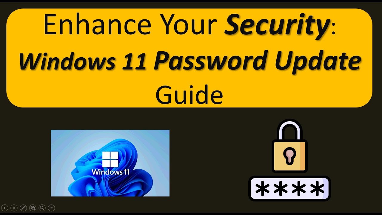 Mastering Security: How to Change Your Password in Windows 11 - YouTube