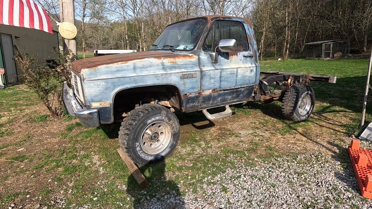1987 Chevy square body 4x4 Budget Build - YouTube