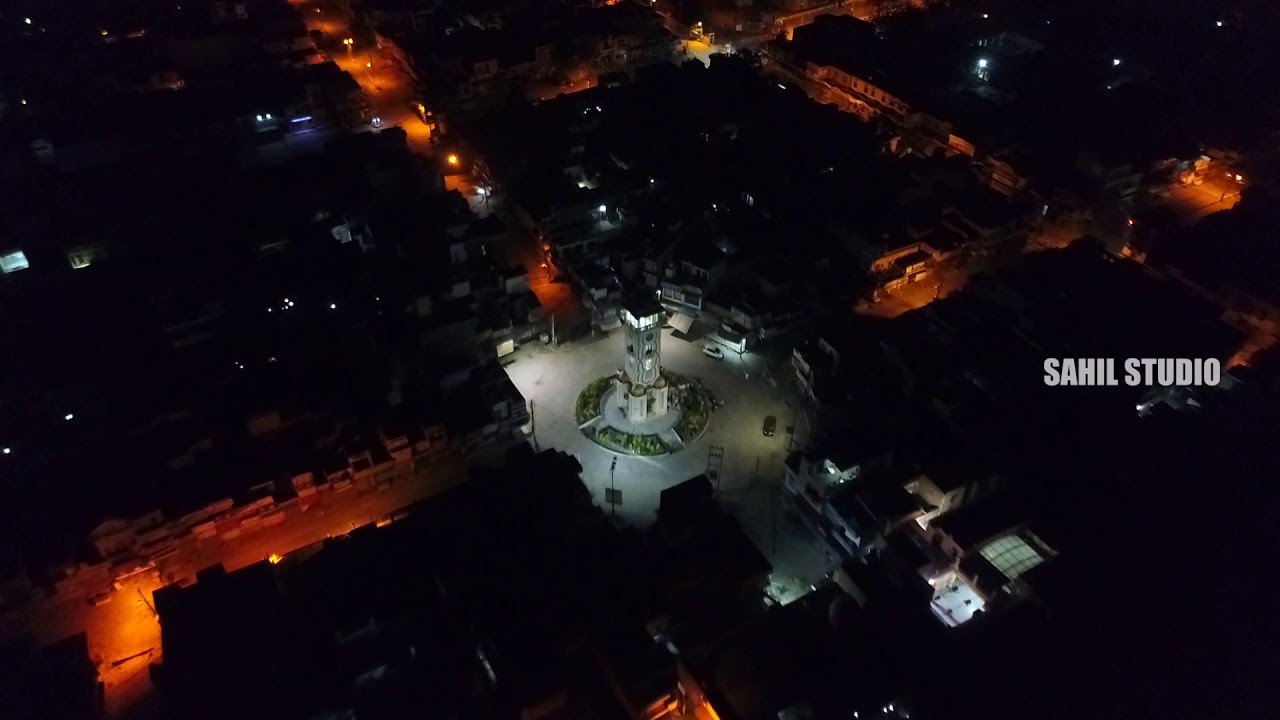 Fazilka the City Beautiful... during corona Lockdown at 9.00 P.M ...