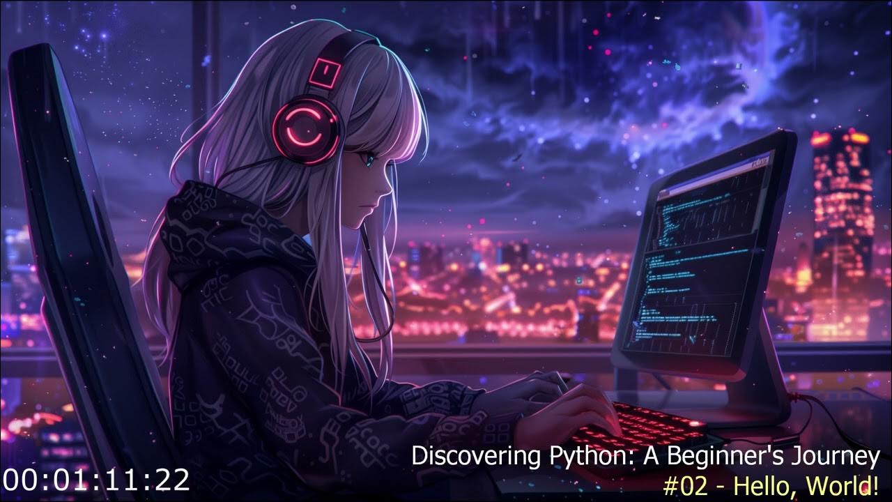 Programmer Music - Hello, World! (Discovering Python: A Beginner's Journey) - YouTube Music
