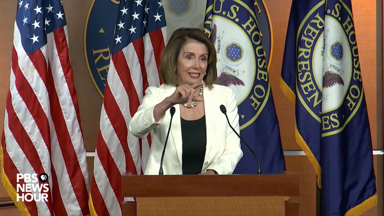 Watch Rep Pelosi Addresses Daca Deal At News Briefing Youtube
