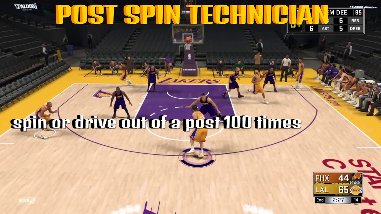 HOW TO GET POST SPIN TECHNICIAN BADGE TUTORIAL | NBA 2K17 - YouTube