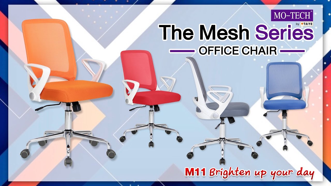 เก้าอี้ทำงาน Mo Tech รุ่น M11 - YouTube