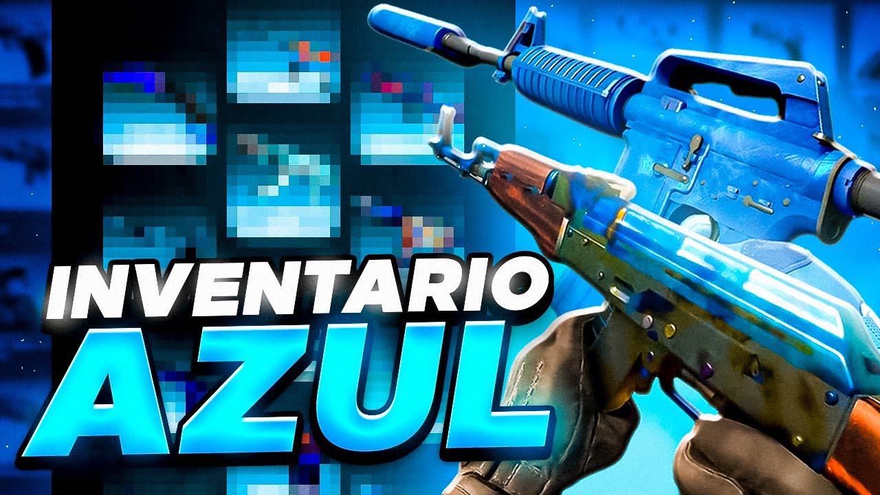 EL MEJOR INVENTARIO AZUL PARA CS2 (BARATO) - YouTube