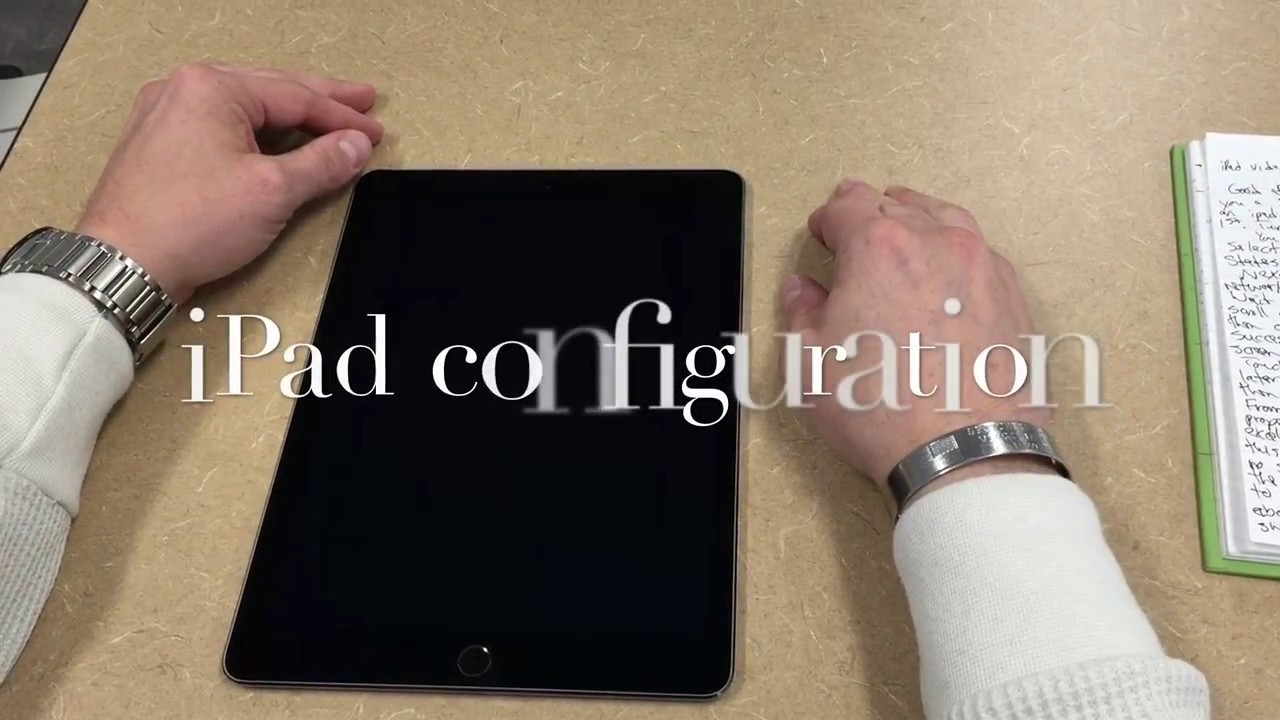Ipad configuration - YouTube