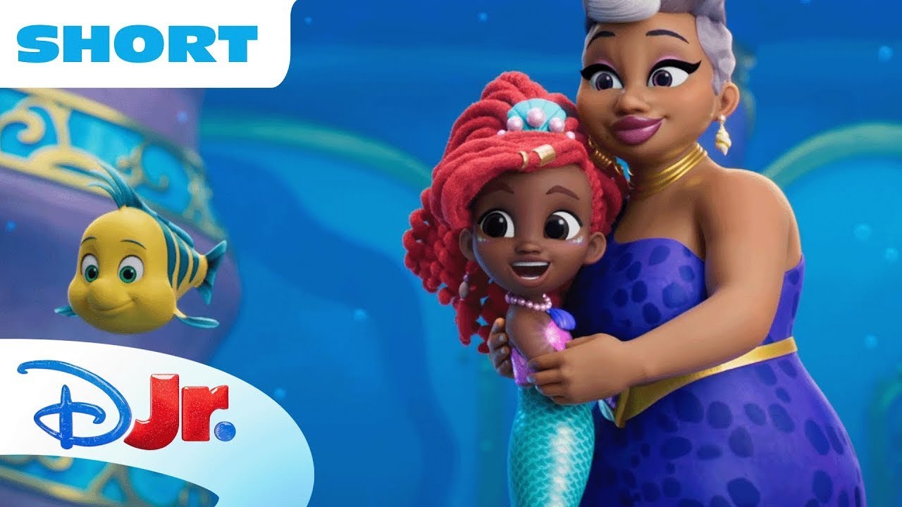 Disney Jr.’s Ariel Mermaid Tales Short #8 🧜🏾‍♀️ | Magic Breakfast | The ...