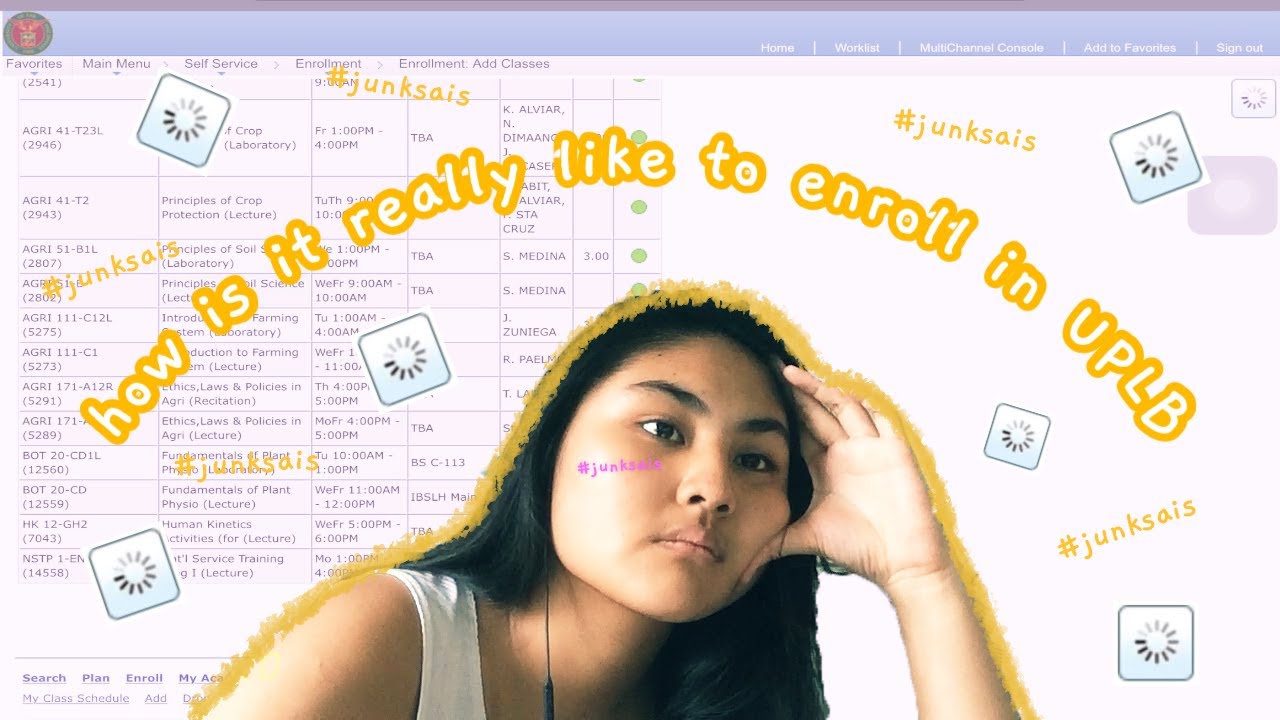 Online Class Enrolment Kineso [UPLB SAIS Enlistment] - YouTube
