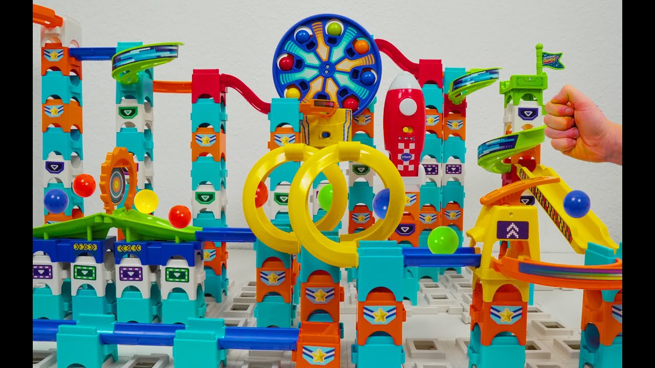 Vtech Long Marble Run Race ASMR - YouTube