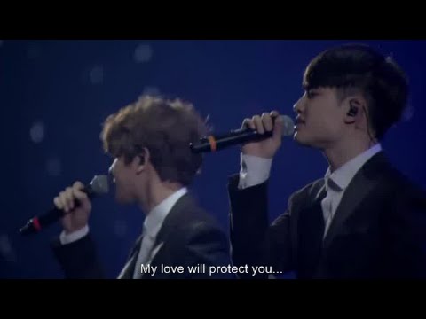 Exo- Baby don't cry LIVE [ENG SUB]