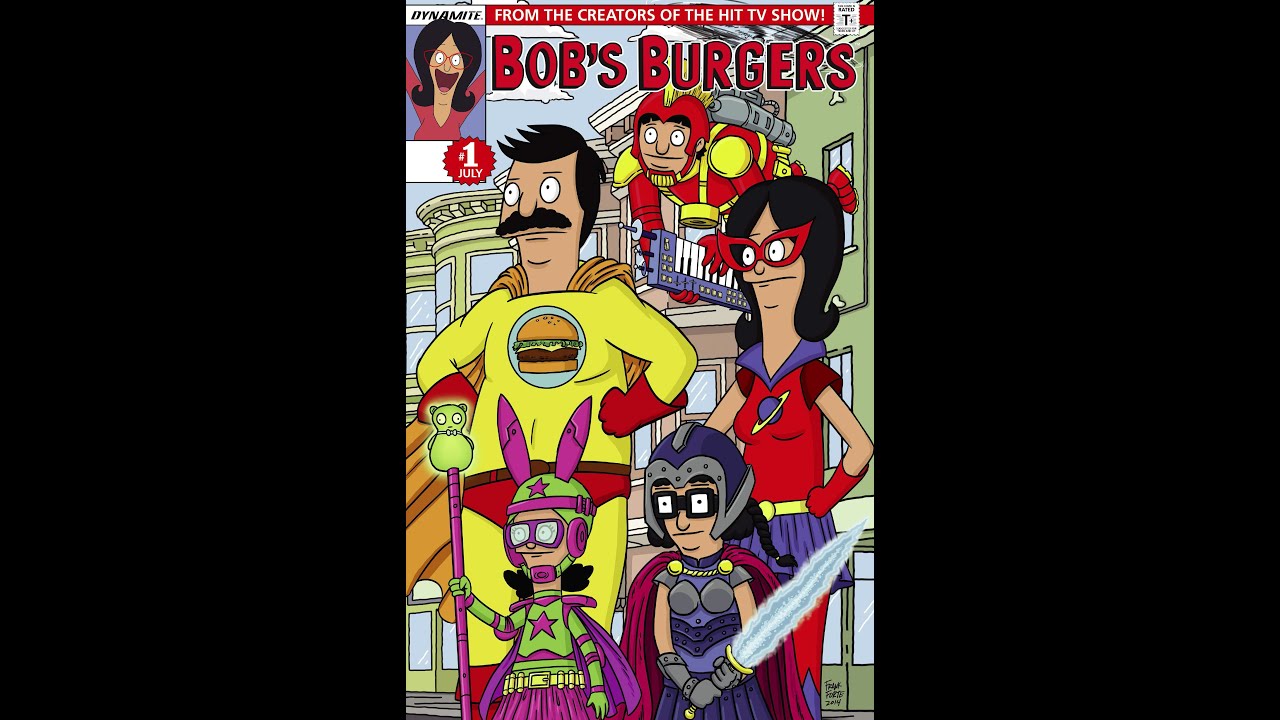 Bob's Burgers Comics 01 - YouTube