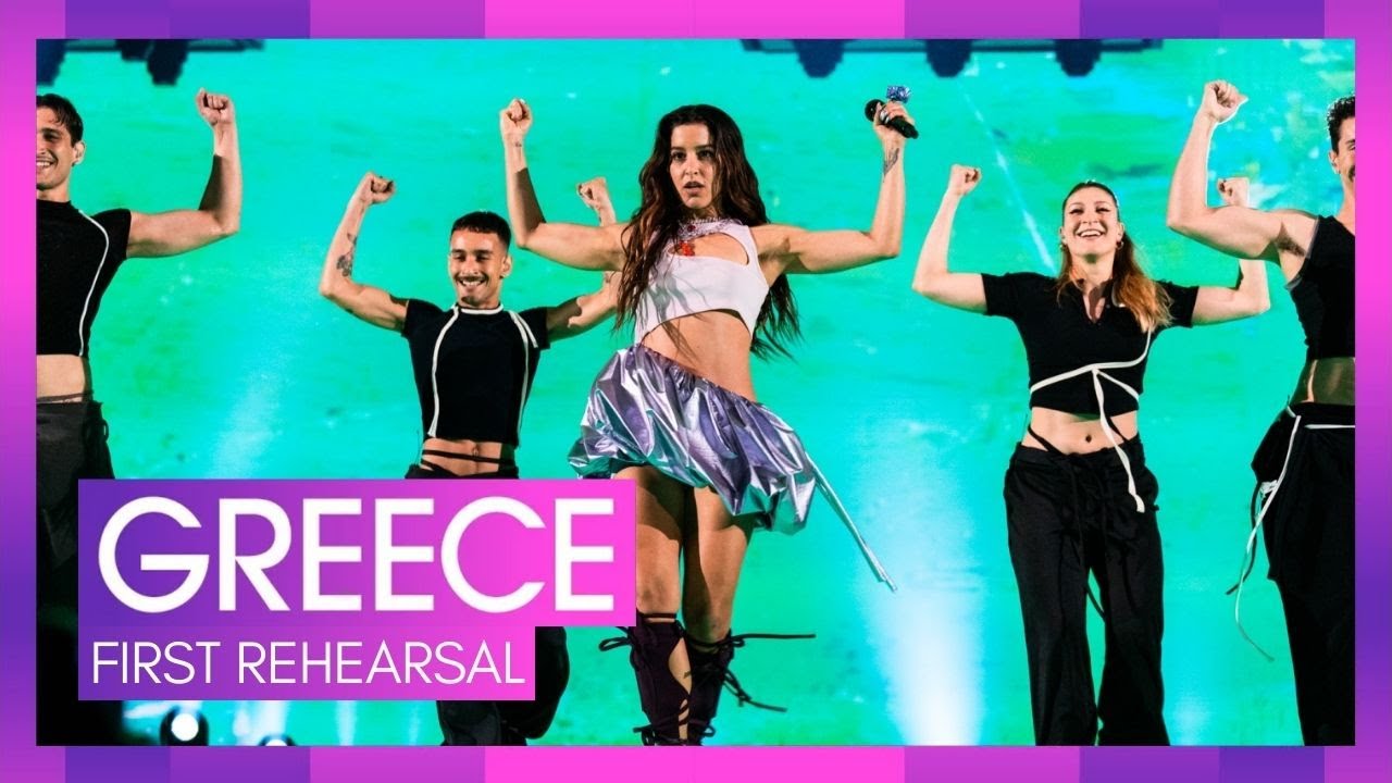 Marina Satti - ZARI | Greece 🇬🇷 | First Rehearsal Clip | Eurovision ...