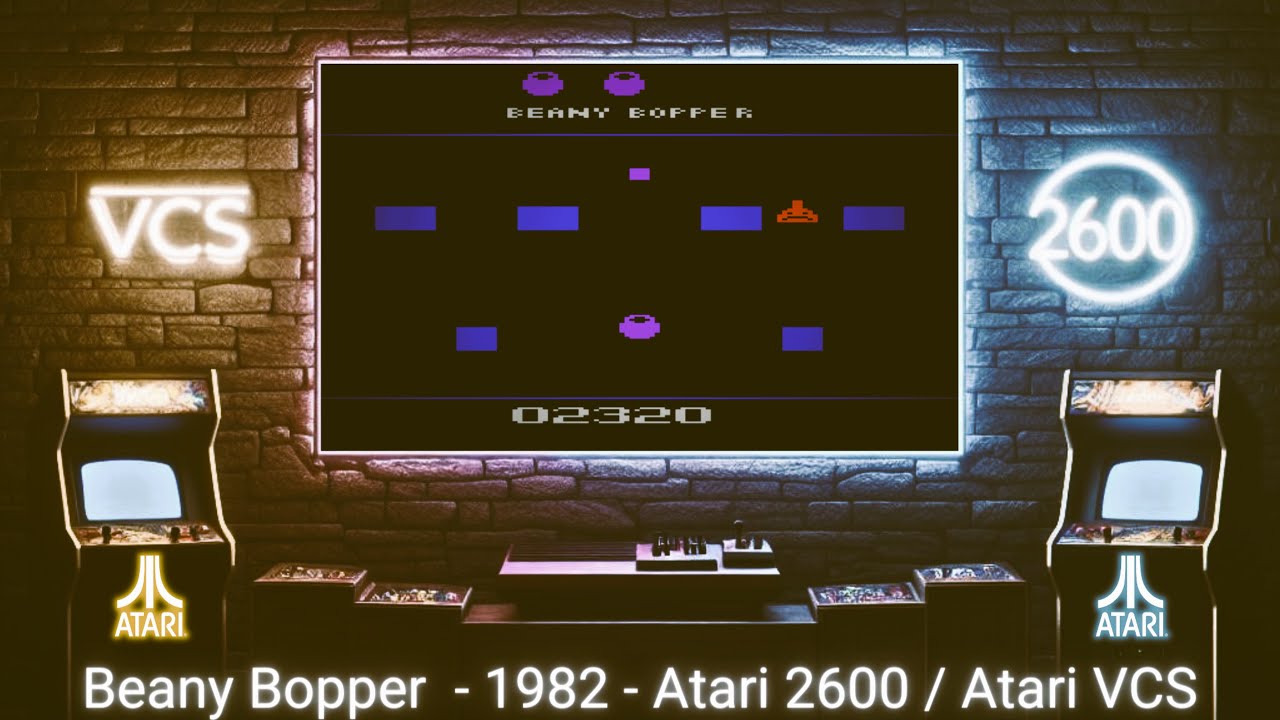 Beany Bopper - 1982 - Atari 2600 ( Atari VCS ) - YouTube