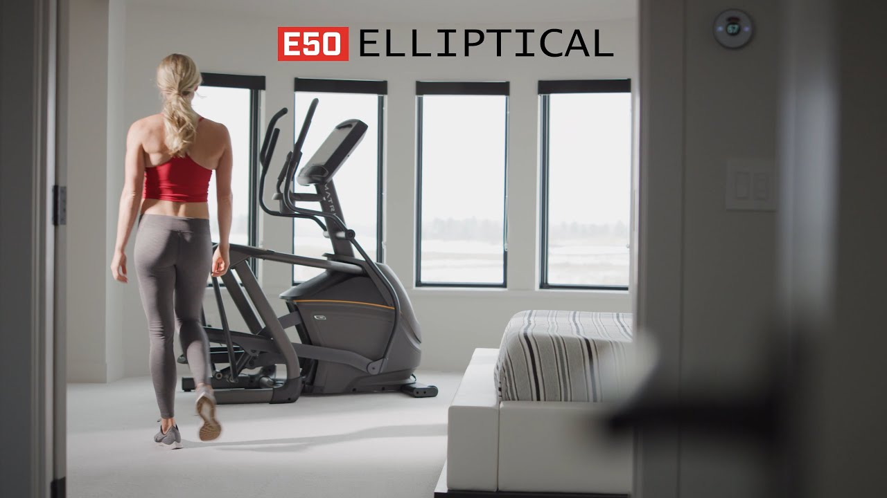 Matrix Fitness E50 Elliptical - YouTube