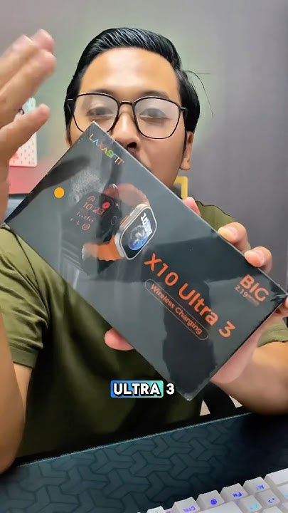 UNBOXING SMARTWATCH LAXASFIT X10 ULTRA 3 #smartwatch #smartwatchreviews - YouTube