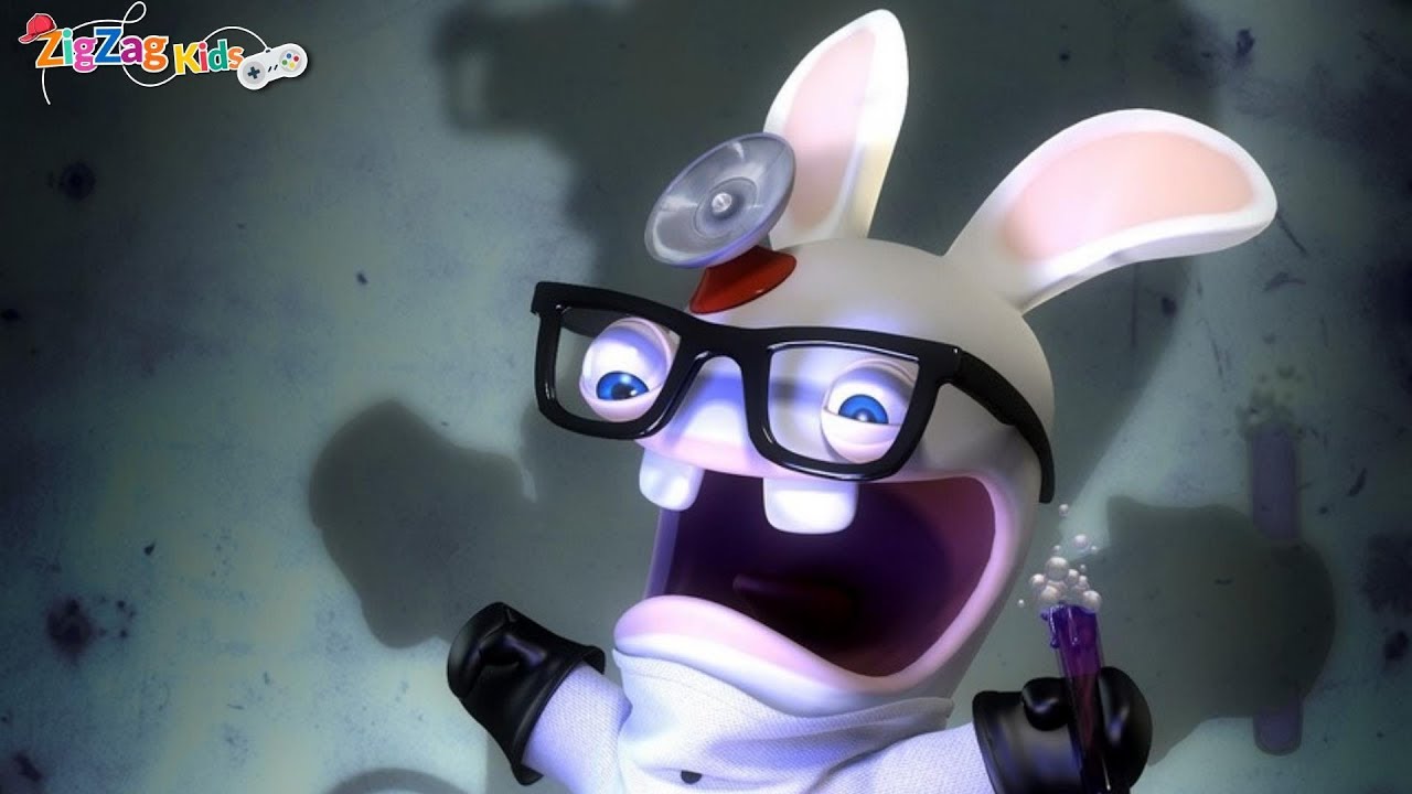 Raving Rabbids Alive & Kicking | Full Movie Game All Minigames | ZigZag ...