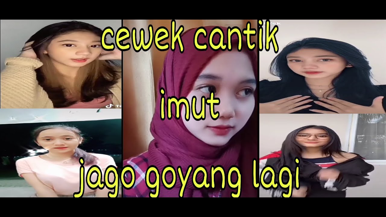 Tiktok cewek cantik imut dan manis dah!!goyangan nya bikin ngiler - YouTube