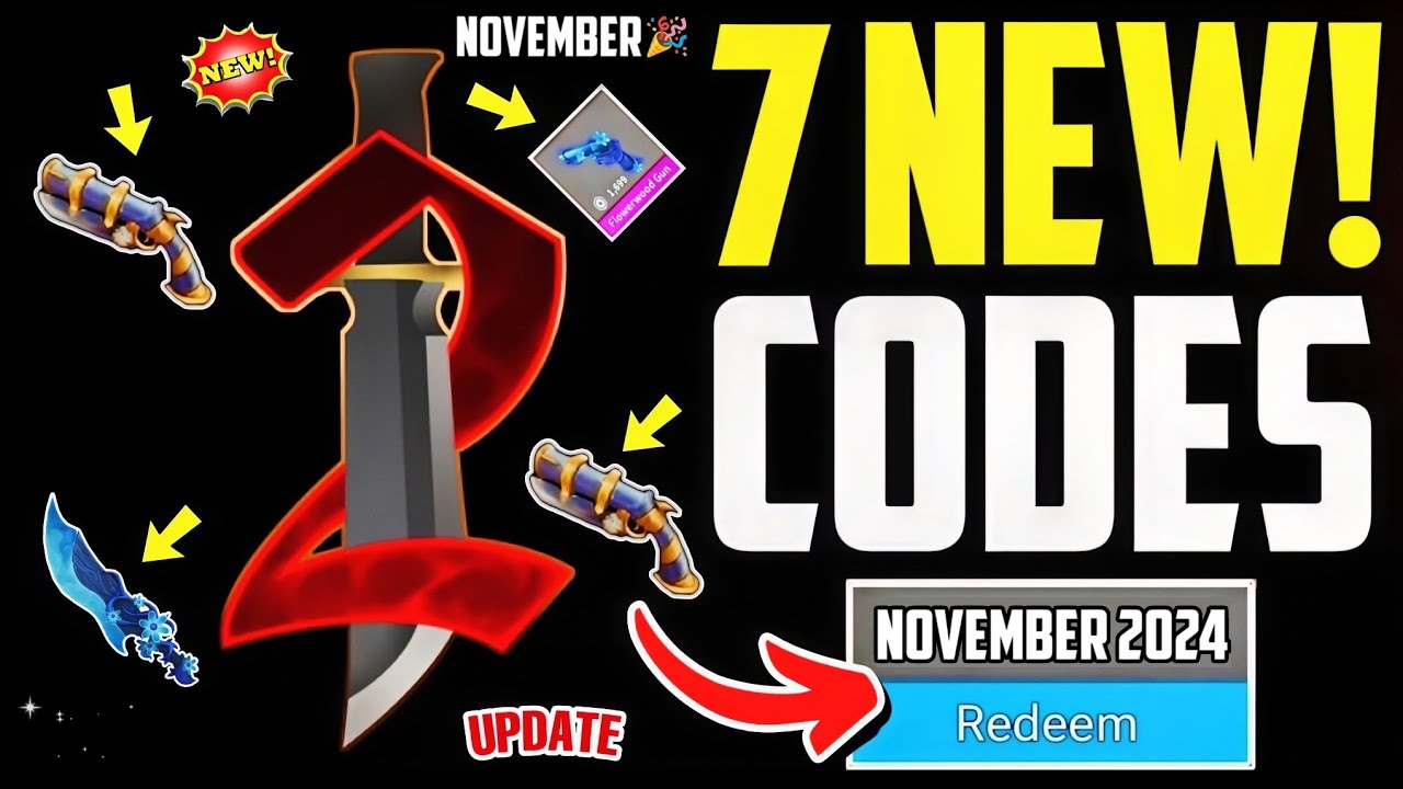 ⚠️FRESH!⚡REDEEM⚠️MURDER MYSTERY 2 ROBLOX CODES 2024 -MM2 CODES 2024 - CODE MM2 - YouTube