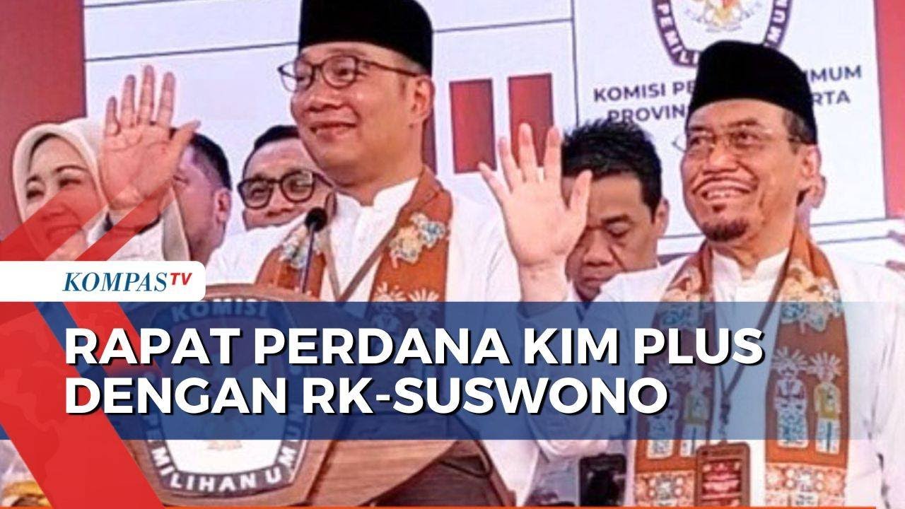 Rapat Perdana KIM Plus dengan Ridwan Kamil-Suswono, Apa Saja yang ...
