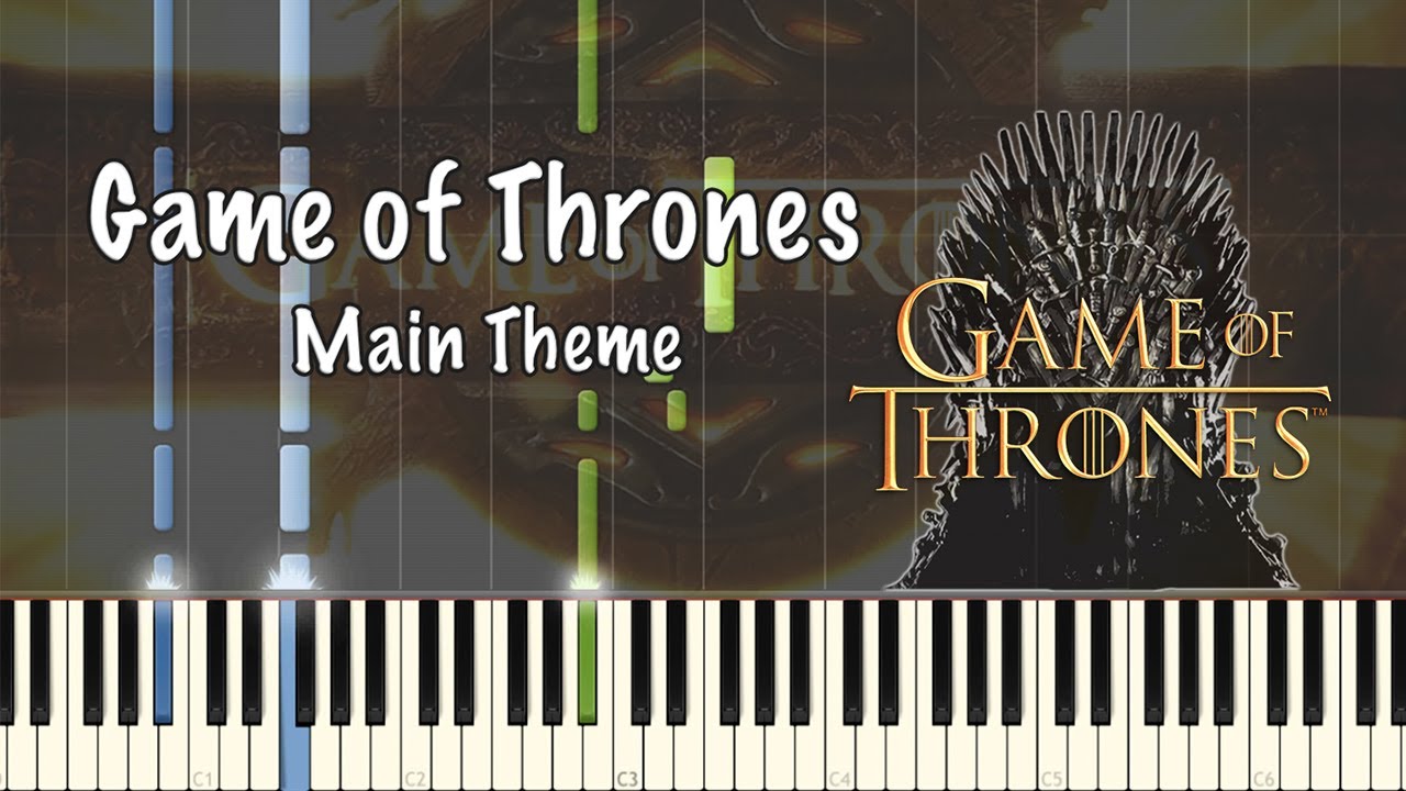 Game of Thrones『Opening Theme』Piano Tutorial - YouTube