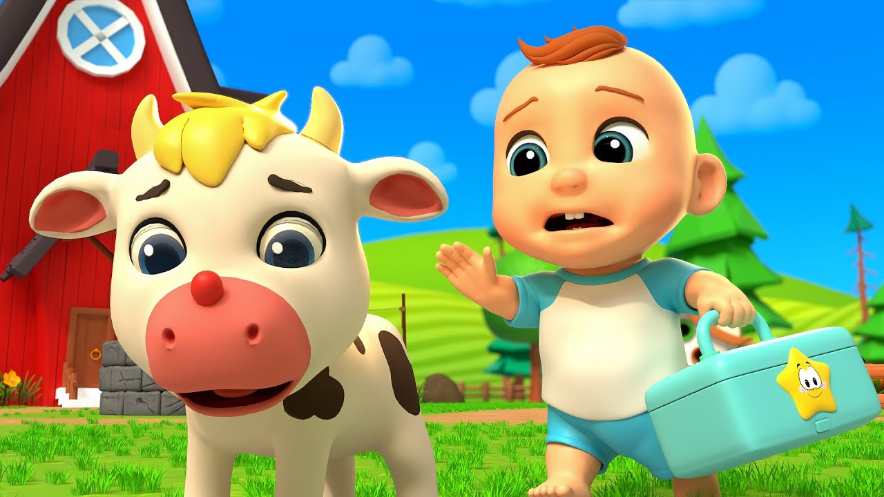 Helping Farm Animals Is the Way! Playing with Animals Children's ...
