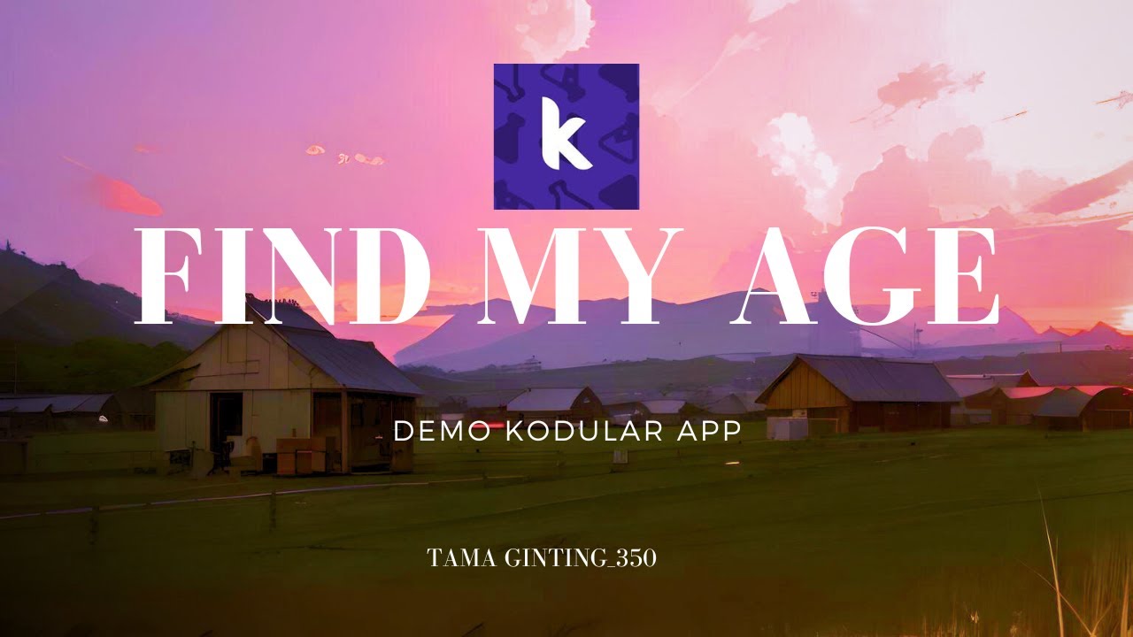 Find my age demo - YouTube
