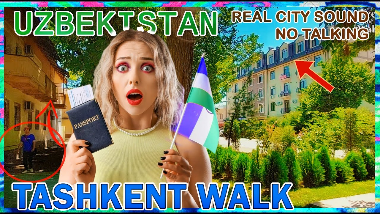 This Country's SHOKING! Walking Tashkent City. Vacation houses among ...