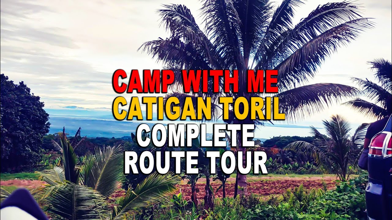Solo Ride | Camp With Me Catigan Toril Davao City Moto Vlog - YouTube
