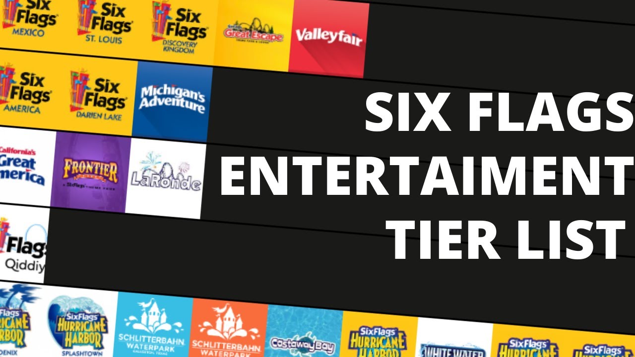 Which Parks Are Staying?? | Six Flags Entertainment Tier List - YouTube