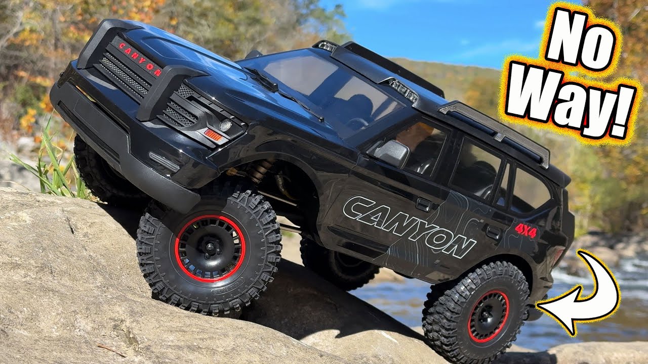RC Crawler With Nitro Truck Brakes? New FMS Canyon Has A Trick Feature ...