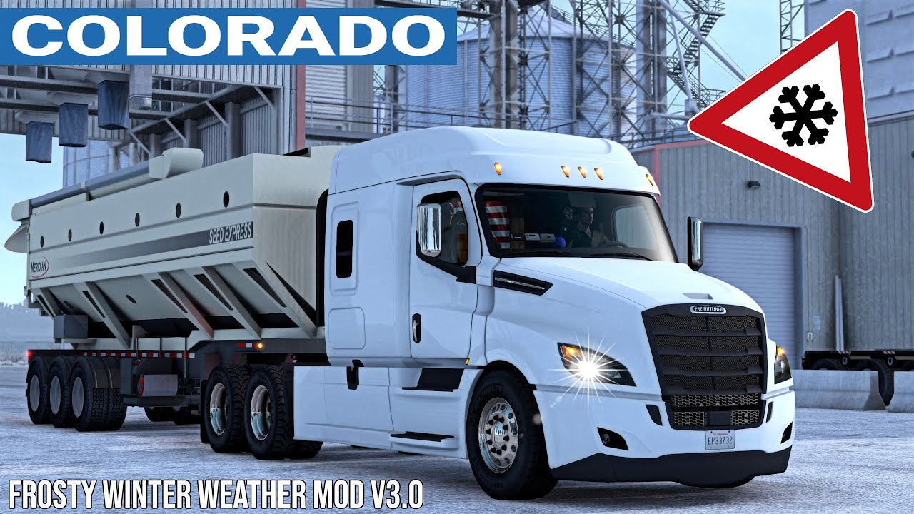ATS COLORADO im Winter - Frosty Winter Weather Mod v3.0 [#357] AMERICAN ...